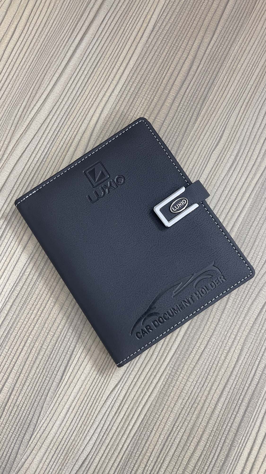 Car Document Holder Bag, Car Paper Bag, Document Cover Pu leather – LUXIO