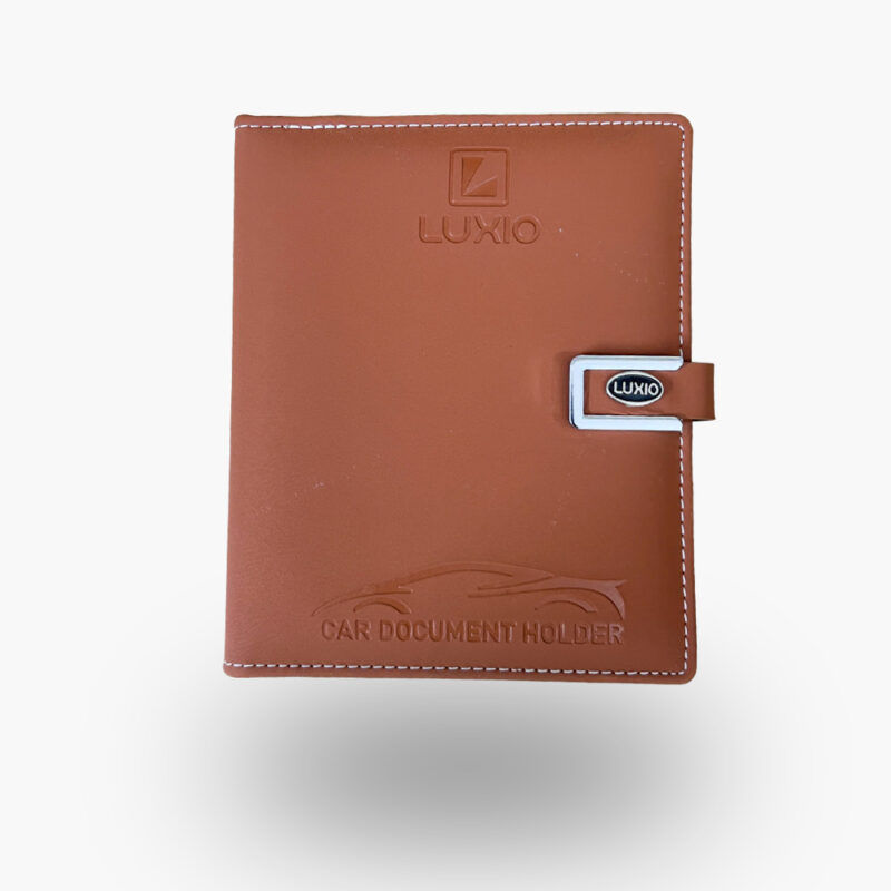 Car Document Holder Bag, Car Paper Bag – Blue – LUXIO